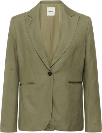 Soaked In Luxury Shirley Blazer - Femme - Vestes - Vert - Taille: 38 FR