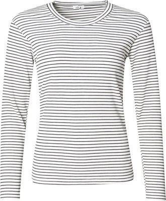 Lind Femme, Pulls, Bleu, Taille: 40 FR LiInez T-shirt &agrave; manches longues