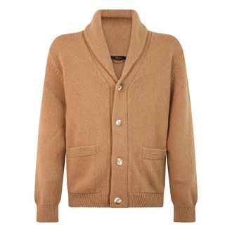 Herno Strickjacke mit Kn&ouml;pfen - - Knitwear - Herren - Braun - L