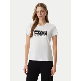 Emporio Armani T-Shirt 7W001093 AF10373 U0002 Wei&szlig; Regular Fit