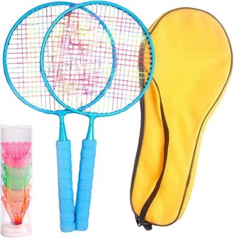 Generico Badminton-Set f&uuml;r Kinder, 3-7 Jahre, leicht, f&uuml;r Kinder von 3 bis 7 Jahren, Sportaktivit&auml;ten, Outdoor-Spiele, Garten,, Schule, Familienfeier