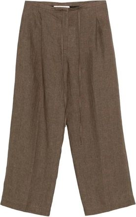 R&oacute;he Femme, Pantalons, Brun, Taille: 36 FR Pant Rohe