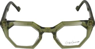 Yohji Yamamoto unisex, Accessoires, Vert, Taille: 47 MM Look011 A006 Optical Frame