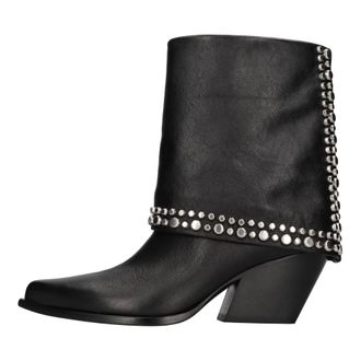 Elena Iachi Femme, Chaussures, Noir, Taille: 38 EU Nature Bottes &agrave; cheville