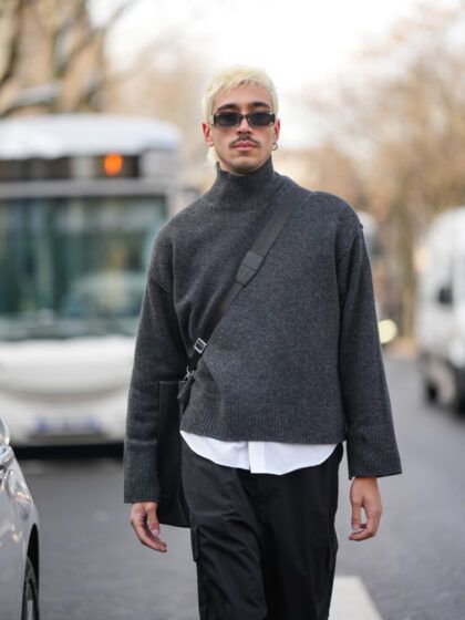 Hiver 2024 : comment porter le pull à col roulé avec style  ?