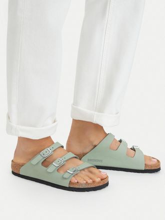 Birkenstock Pantoletten Birkenstock Florida 1030319 Gr&uuml;n