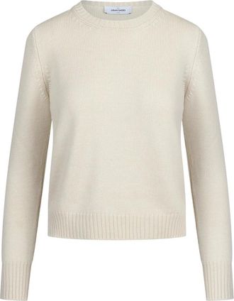 Gran Sasso Pull &agrave; col rond - Femme - Pulls - Blanc - Taille: 36 FR
