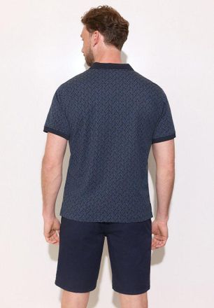 Street One Men Poloshirt aus reiner Baumwolle