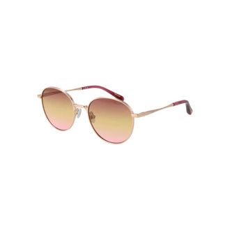 Scotch & Soda Femme, Accessoires, Rose, Taille: ONE Size Lunettes de soleil &agrave; monture m&eacute;tallique