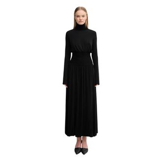 Sportmax Cine Maxikleid - - Dresses - Damen - Schwarzk - S