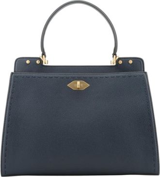 Pourchet Femme, Sacs, Bleu, Taille: ONE Size Trianon GM Handbag