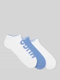 HUGO BOSS Sneakersocken aus Baumwoll-Mis im 3er-Pack