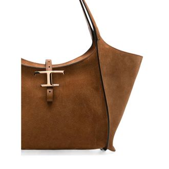 Tod's T Timeless Tote Bag - Brown