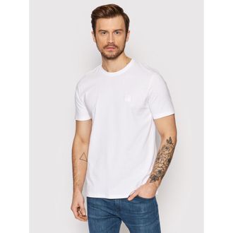 HUGO BOSS T-Shirt Tales 50472584 Wei&szlig; Relaxed Fit