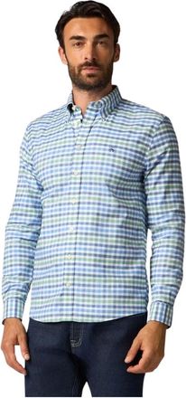Brooks Brothers Homme, Chemises, Vert, Taille: 2XL Chemise Boutonn&eacute;e Oxford &agrave; Carreaux Golden Fleece Coupe Ajust&eacute;e