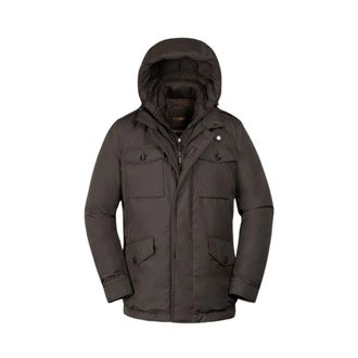 Moorer Homme, Vestes, Vert, Taille: M Saharienne Lisse