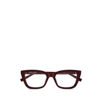 Saint Laurent Brillen - - Accessories - Damen - Rot - 53 MM
