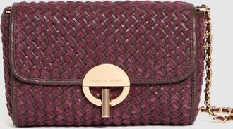 Vanessa Bruno Sac Moon Moyen Bordeaux