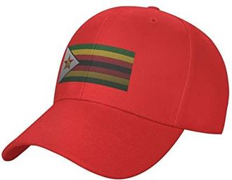 Generic Casquette De Baseball Drapeau du Zimbabwe Chapeau De Tennis Casual,Respirant Casquette De Sport pour Badminton Camping Femme
