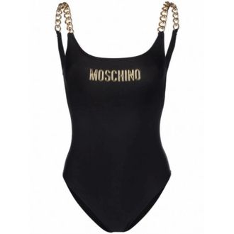 Moschino Femme, Maillots de bain, Noir, Taille: 44 FR Ba&ntilde;ador Cadenas