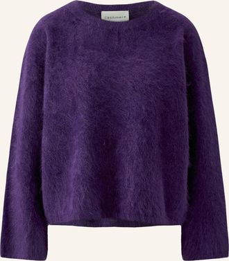Oui Cashmere-Pullover lila