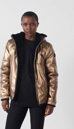 Jott Doudoune fausse fourrure Noir Zora - Taille XS