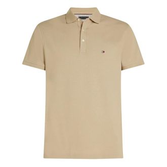 Tommy Hilfiger Polo Slim - Homme - Tops - Beige - Taille: XL
