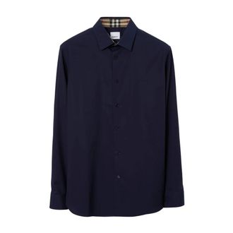 Burberry Stilvolles Hemd - - Shirts - Herren - Blau - 2XL