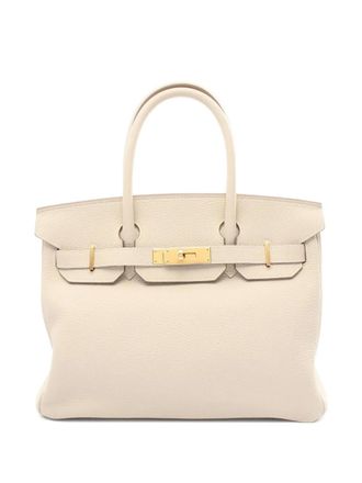 Hermès 2021 Birkin 30 Handtasche - Nude