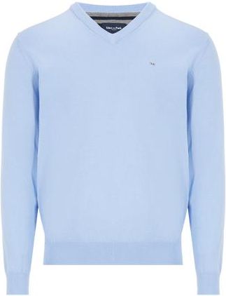 Eden Park Pull &agrave; col V en coton