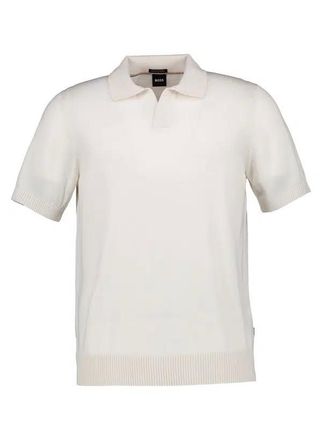 HUGO BOSS Herren Polo-Shirt wei&szlig;