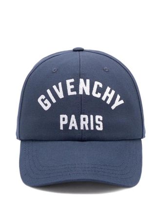Givenchy Caps & M&uuml;tzen - Curved Peak Navy Cotton Cap - Gr. ONE SIZE - in Grau - f&uuml;r Damen