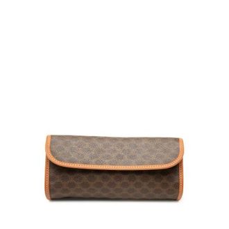 Celine Pre-owned Canvas Clutch - - Pre-owned - Damen - Braun - ONE SIZE