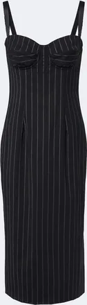 Dolce & Gabbana Bustier-Kleid aus einem Wollgemisch