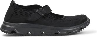 Salomon Low-Top Sneaker - Sporty Black Sneakers With Breathable Mesh And Lea - Gr. 4_5 - in Schwarz - f&uuml;r Damen