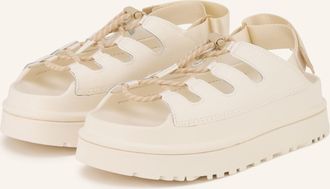 UGG Plateau-Sandalen Goldenglow Toggle weiss