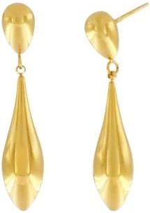 Dansk Copenhagen Vergoldete Doppel-Tropfen-Ohrringe - - Accessories - Damen - Gelb - ONE SIZE