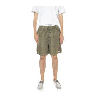 Guess M Go Washed Nylon Shorts - - Shorts - Herren - Gr&uuml;n - XL