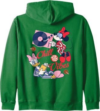 Disney Minnie & Daisy Pajamas and Popcorn PJs Chill Vibes Kapuzenjacke