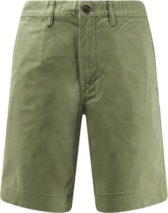 Polo Ralph Lauren Homme, Shorts, Vert, Taille: W33 Bedford Flat Short