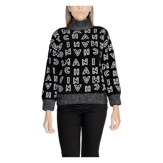 A|X Armani Exchange Herbst/Winter Damen Pullover - - Knitwear - Damen - Schwarzk - L