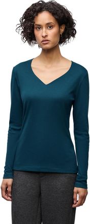 Street One Damen Shirt mit Herzausschnitt