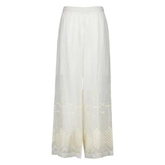 Greek Archaic Kori Femme, Pantalons, Blanc, Taille: 36 FR Pantalons 4081083