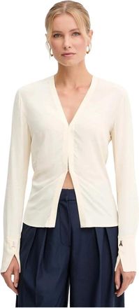 Patrizia Pepe Damen, Blusen & Hemden, Beige, XSGr&ouml;&szlig;e
