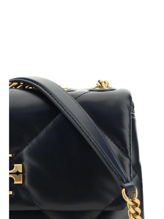 Tory Burch Lambskin Leather Shoulder Bag - Black