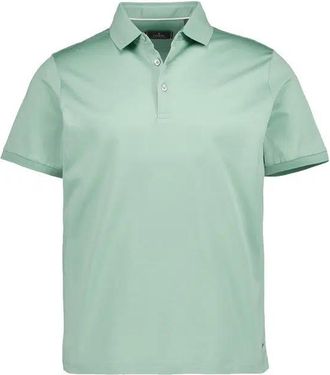 Ragman Herren Polo-Shirt gr&uuml;n Baumwoll-Jersey
