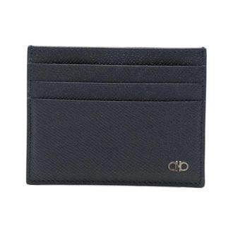 Ferragamo Gancini Kartenetui - - Accessories - Herren - Blau - ONE SIZE