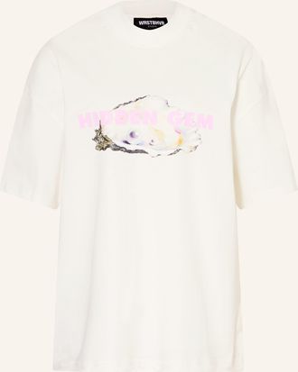 Worst Behavior Wrstbhvr T-Shirt Frell weiss
