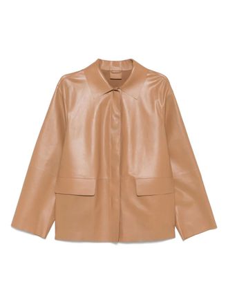 DESA 1972 Klassische Lederjacke - Braun