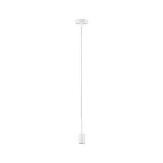 Paulmann 71135 Luminaire en suspension Ravi IP44 E27 max. 60W Blanc d&eacute;poli suspension sans ampoule